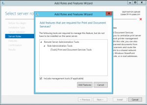 Installing Document and Print Services Role on Windows Server 2012 Step ...