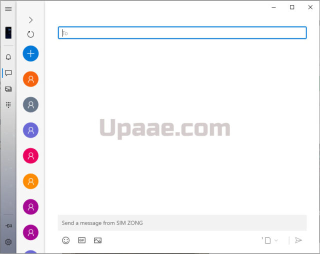 Send Text Messages from Computer with Your App Companion - UPaae
