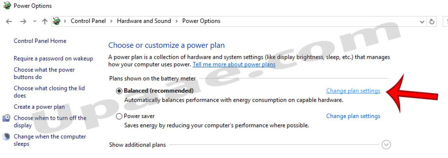 How to Tell Windows What to do when Laptop lid is closed - UPaae