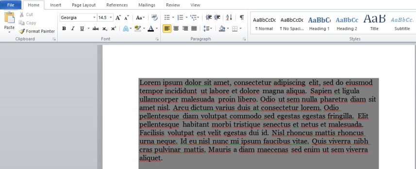 How to Remove Text Background Color in Word - UPaae